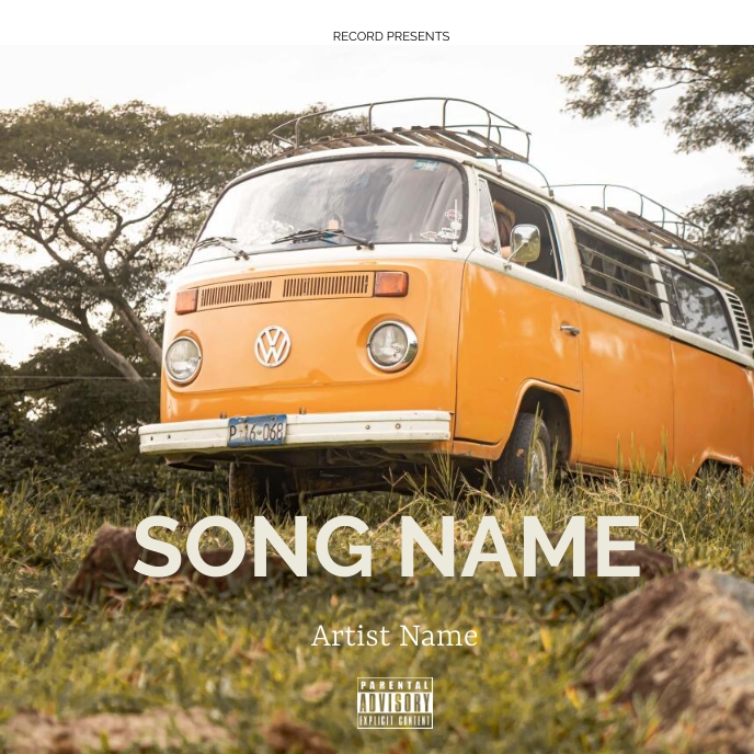 Unique Album Covers (39) Template | PosterMyWall