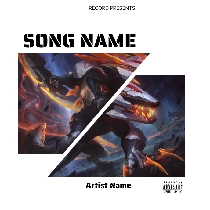 Unique Album Covers (42) Template | PosterMyWall