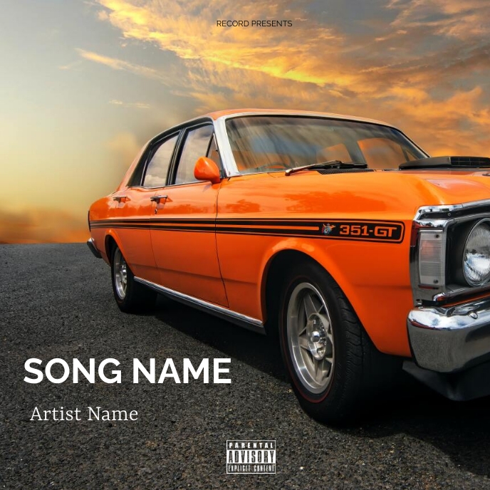 Unique Album Covers (46) Template | PosterMyWall