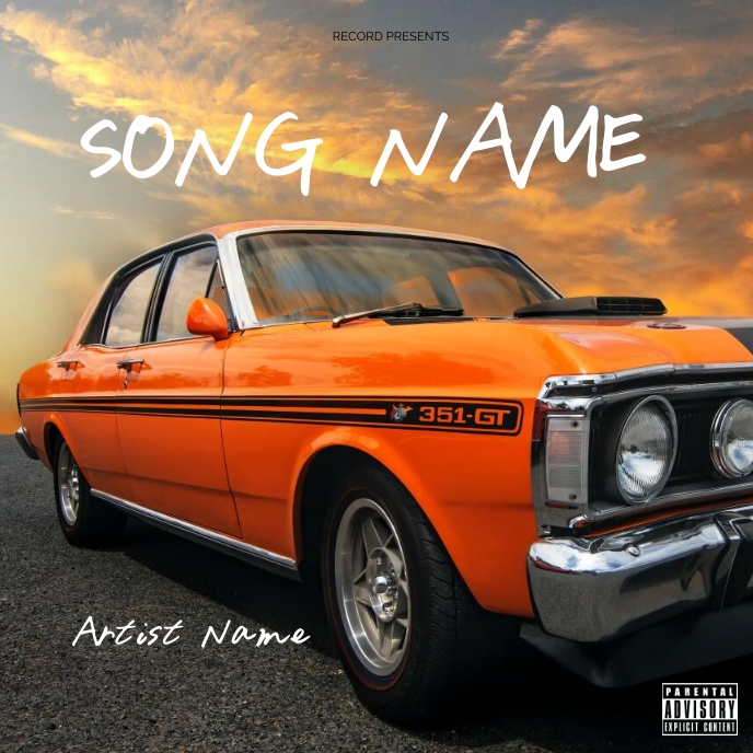 Unique Album Covers (47) Template | PosterMyWall