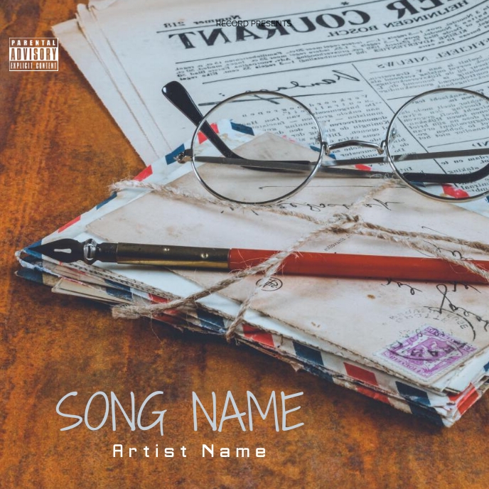 Unique Album Covers (51) Template | PosterMyWall