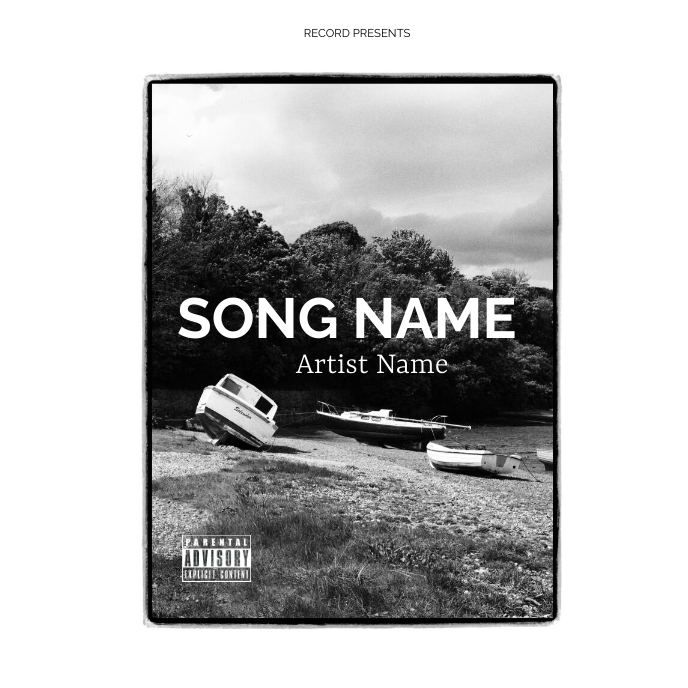 Unique Album Covers (53) Template | PosterMyWall