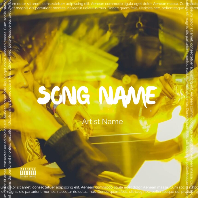 Unique Album Covers (6) Template | PosterMyWall