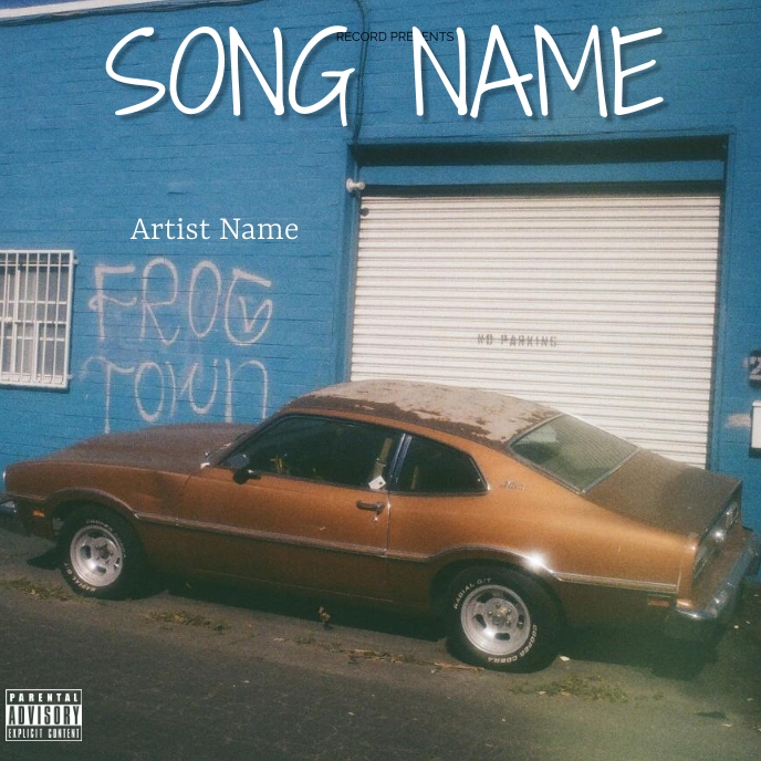 Unique Album Covers (61) Template | PosterMyWall