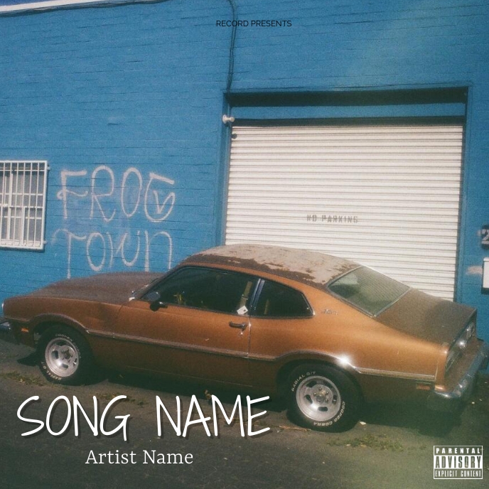 Unique Album Covers (62) Template | PosterMyWall