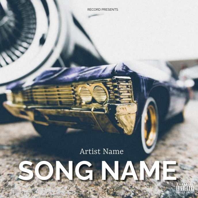 Unique Album Covers (63) Template | PosterMyWall