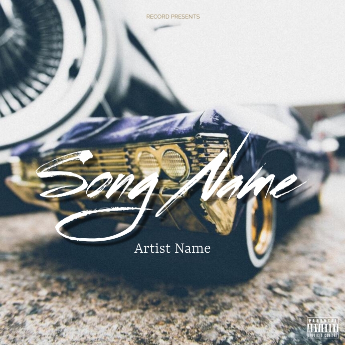 Unique Album Covers (64) Template | PosterMyWall