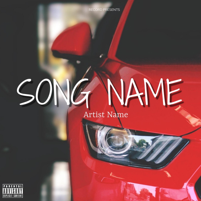 Unique Album Covers (71) Template | PosterMyWall