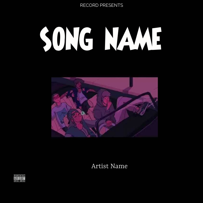 Unique Album Covers (73) Template | PosterMyWall