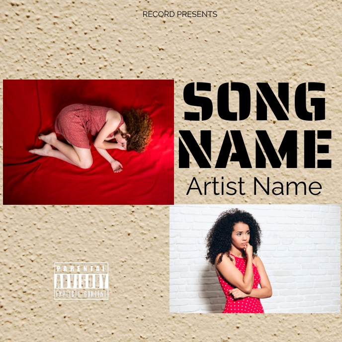 Unique Album Covers (76) Template | PosterMyWall