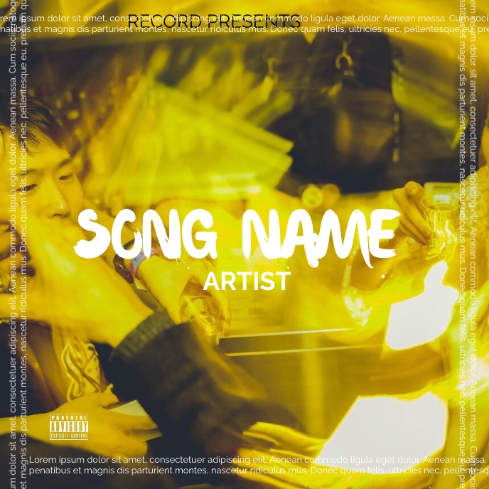 Unique Album Covers (8) Template | PosterMyWall