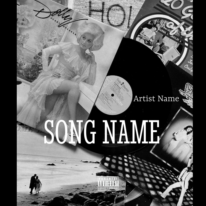 Unique Album Covers (81) Template | PosterMyWall