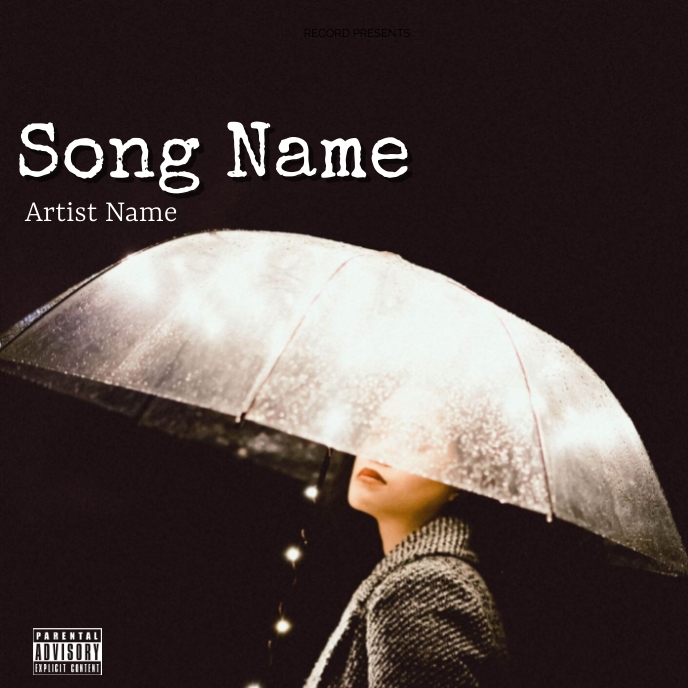 Unique Album Covers (87) Template | PosterMyWall