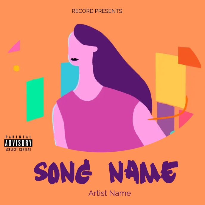 Unique Album Covers (88) Template | PosterMyWall