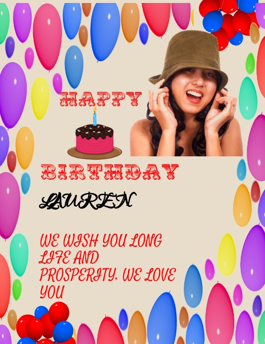 unique birthday fliers Template | PosterMyWall