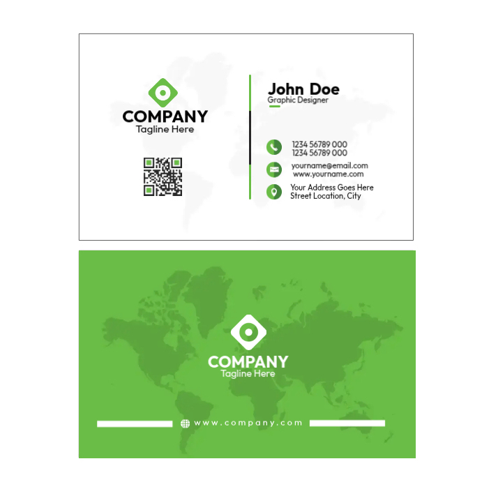 Unique Company Business Calling Card Template | PosterMyWall