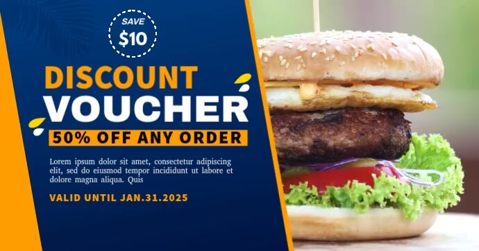 Copy of Unique Gift Voucher Deal | PosterMyWall