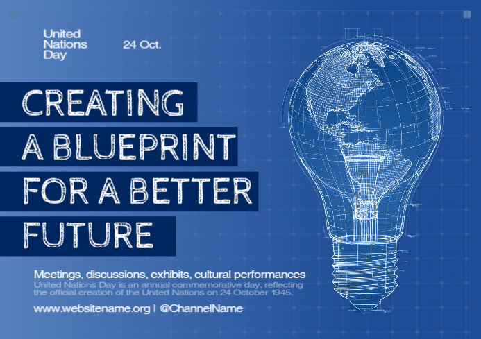 Copy of United Nations Day 2021 Theme Template | PosterMyWall