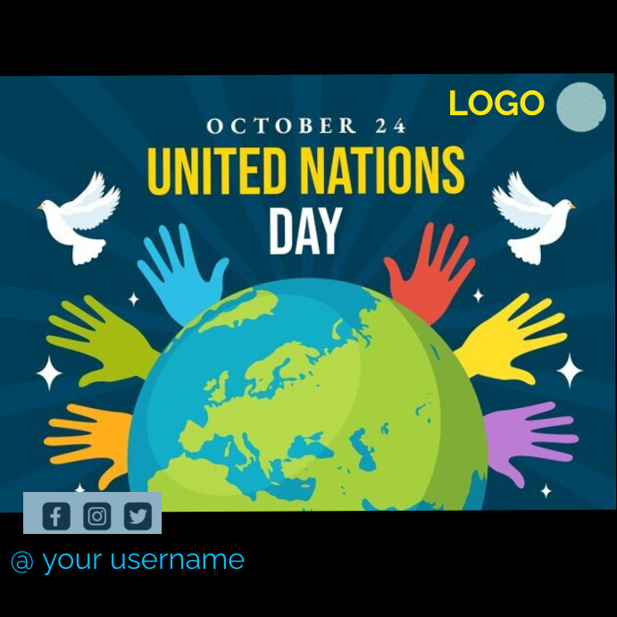United Nations Day Template | PosterMyWall