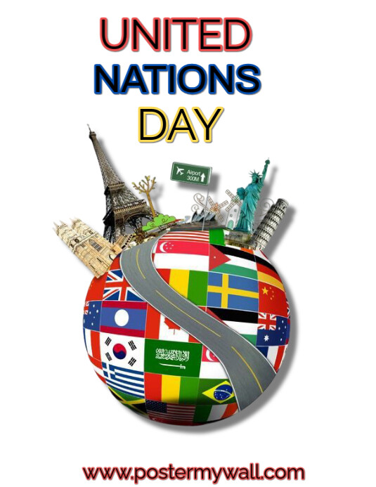 United nations day flyer Template | PosterMyWall