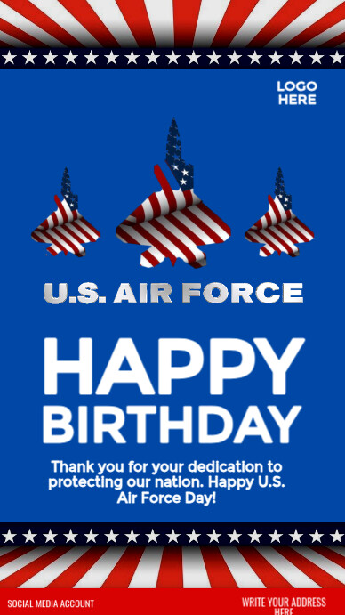 Copy of United States Air Force Day Celebration | PosterMyWall