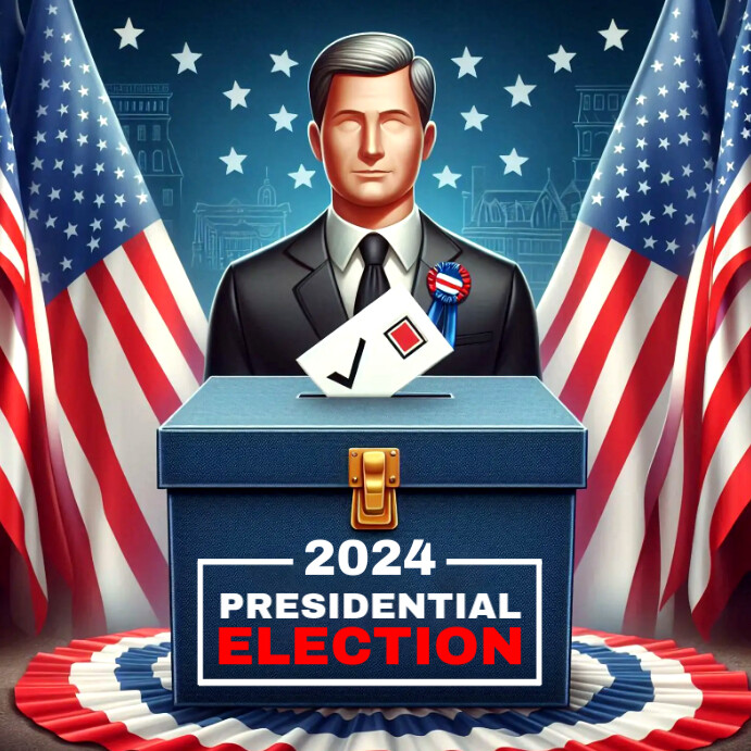 United States Election Vote Template | PosterMyWall