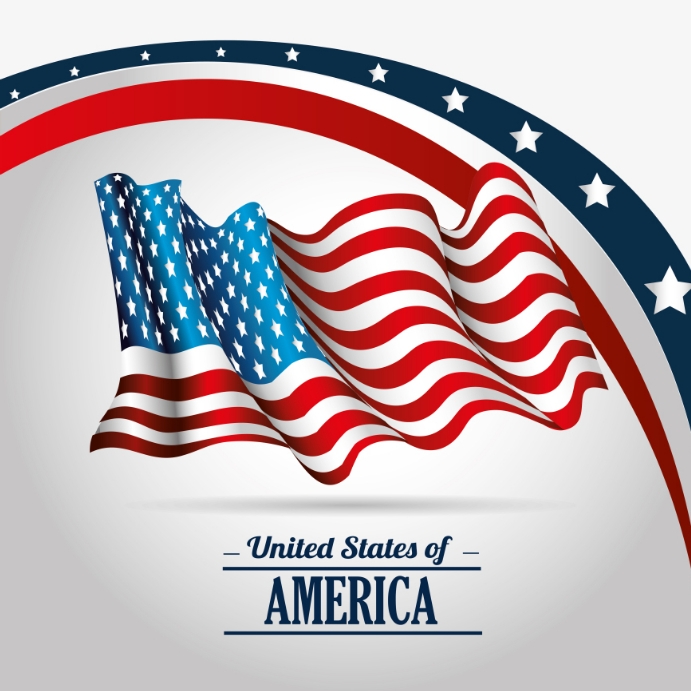 United States of America flag Template | PosterMyWall