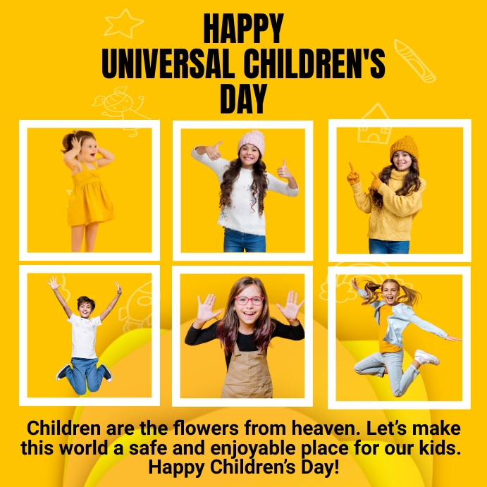 Copy of Universal Children's Day | PosterMyWall