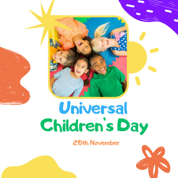 Copy of Universal children Day | PosterMyWall