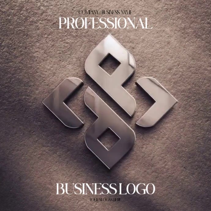 Universal unique video logo design template | PosterMyWall