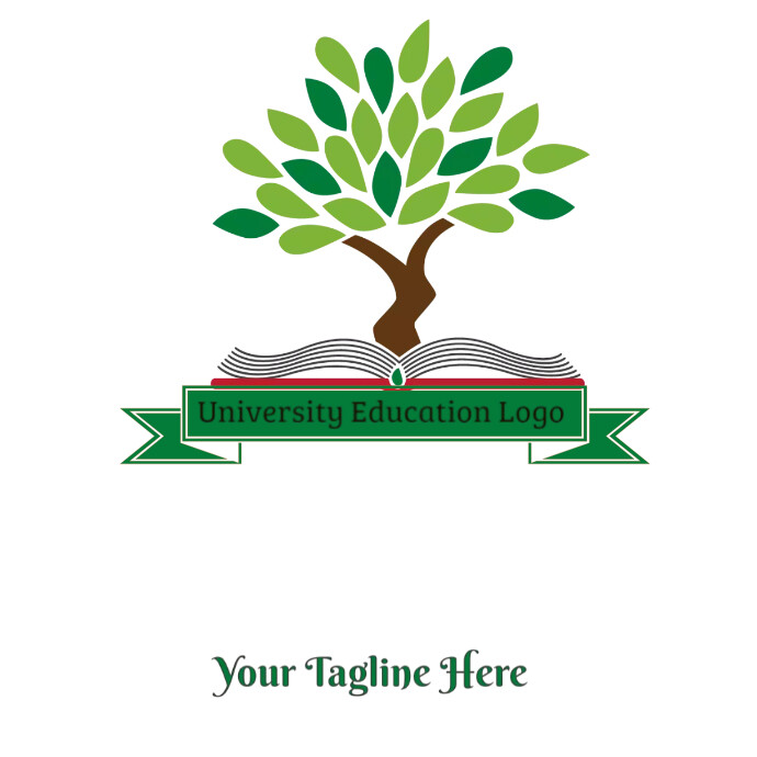 University Education Logo Design Company Logo Template | PosterMyWall