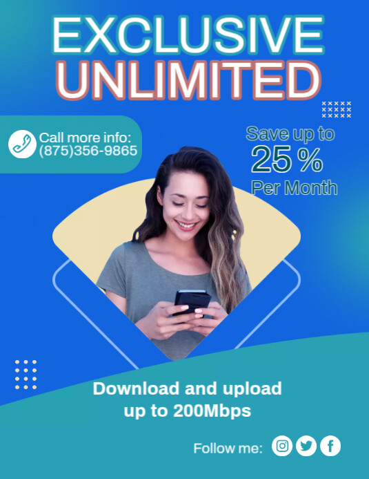 Plantilla de Unlimited Offer | PosterMyWall
