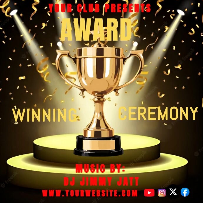 Untitled award ceremony /award winning Template | PosterMyWall