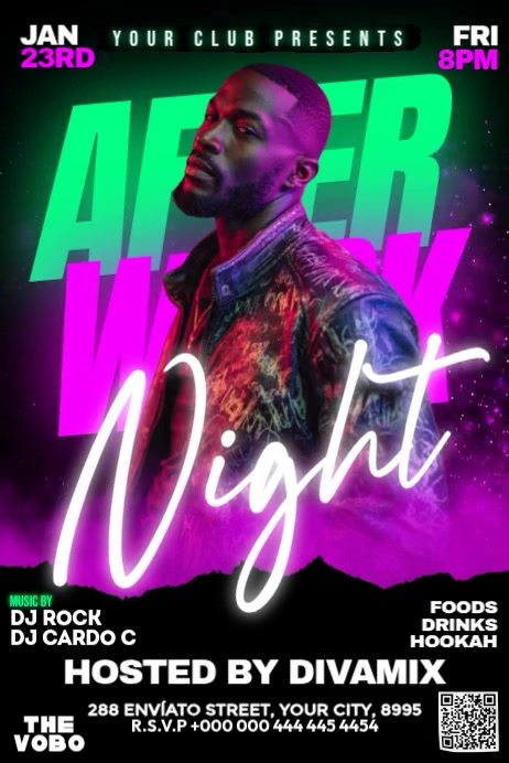 Copy of Unwind at Our After Work Party | PosterMyWall