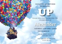 Up Birthday Invitation Template | PosterMyWall
