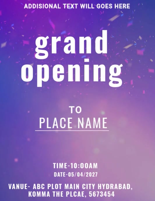 upcoming activities Template | PosterMyWall