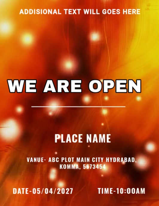 upcoming activity Template | PosterMyWall