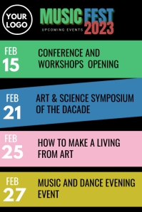 upcoming event poster template | PosterMyWall