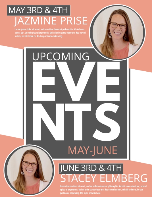 Upcoming event Template | PosterMyWall