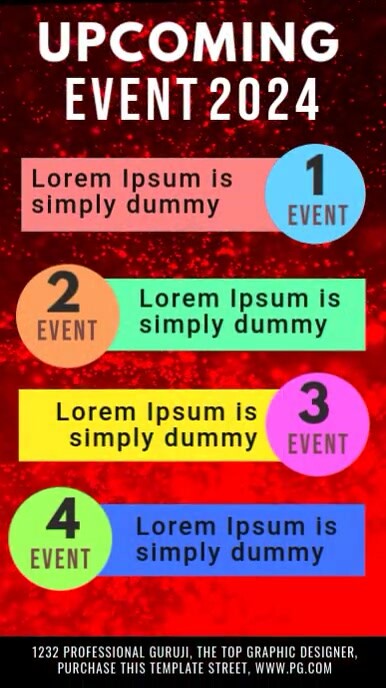 upcoming event Template | PosterMyWall