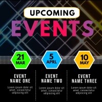 Upcoming Event Template | PosterMyWall