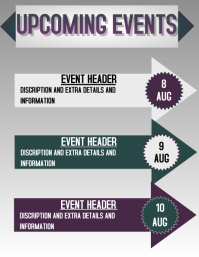 54,810+ multiple events flyer template Customizable Design Templates ...