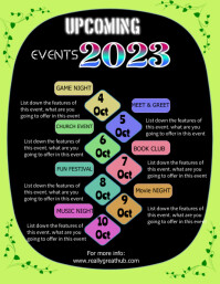 upcoming event flyer Template | PosterMyWall