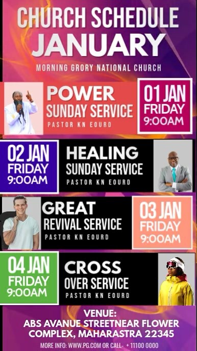 upcoming event video, Template | PosterMyWall