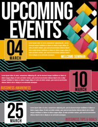 upcoming events Template | PosterMyWall
