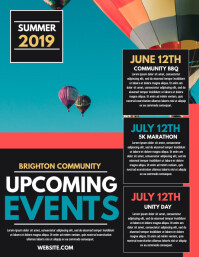 upcoming events Template | PosterMyWall