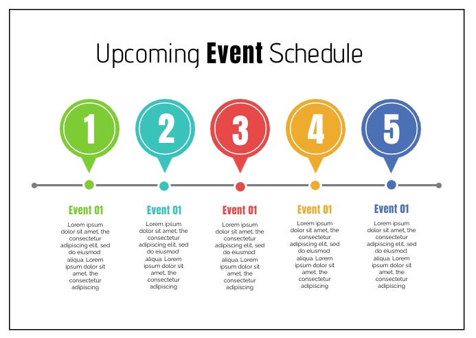 Copy of Upcoming events | PosterMyWall