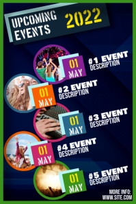 Schedule Event Template | PosterMyWall