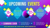 Upcoming Event Information Video Template | PosterMyWall