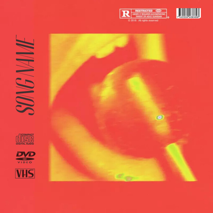 UPP - Single Mixtape Song EP Album Cover Art Template | PosterMyWall